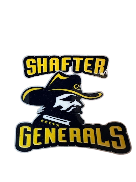 Shafter Generals Sticker – Small Town Designs & Promotions
